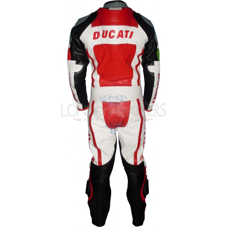 1 & 2 PIECE SUITS : Ducati Corse Tri-Color Leather Motorcycle ...