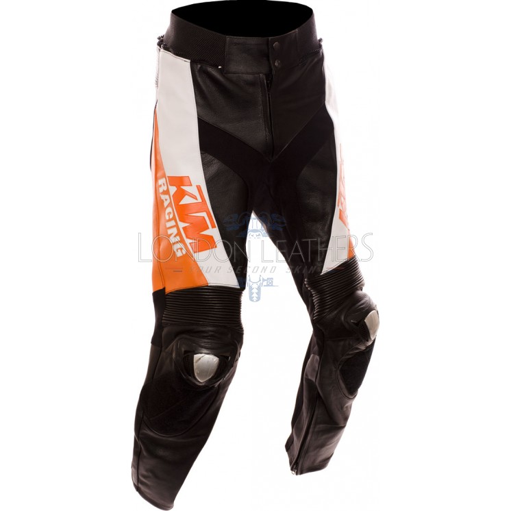 KTM Racing Leather Motorcycle Trouser Pant
