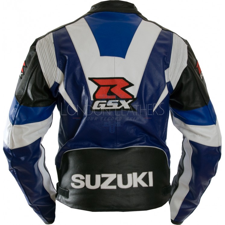 Suzuki GSXR Leather Motorcycle Jacket