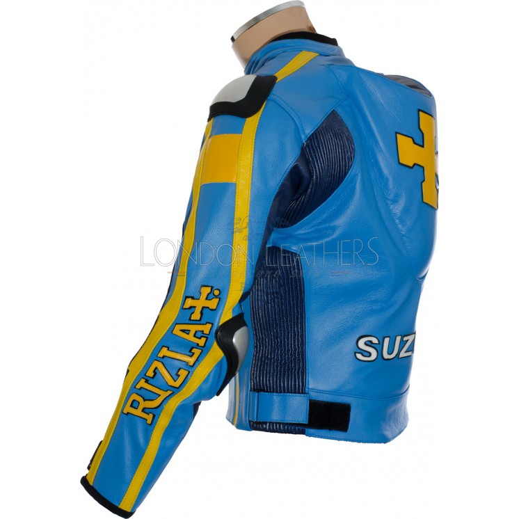 Rizla Suzuki Team MotoGP Motorcycle Jacket with Hump