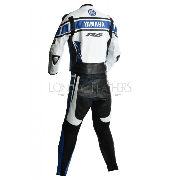 WGP Yamaha R6 50th Anniversary Edition Blue Motorcycle Leather ...